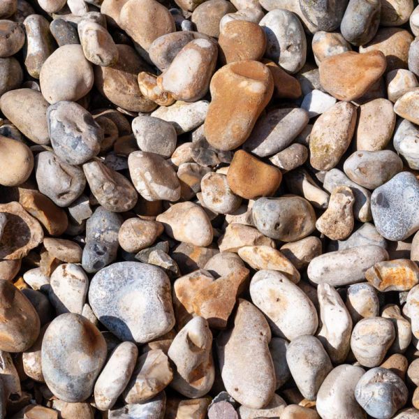 Oyster Pearl Pebbles 40mm - Offerton Sand and Gravel