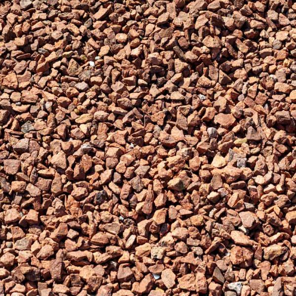 Red Chippings 14-18mm - Offerton Sand and Gravel